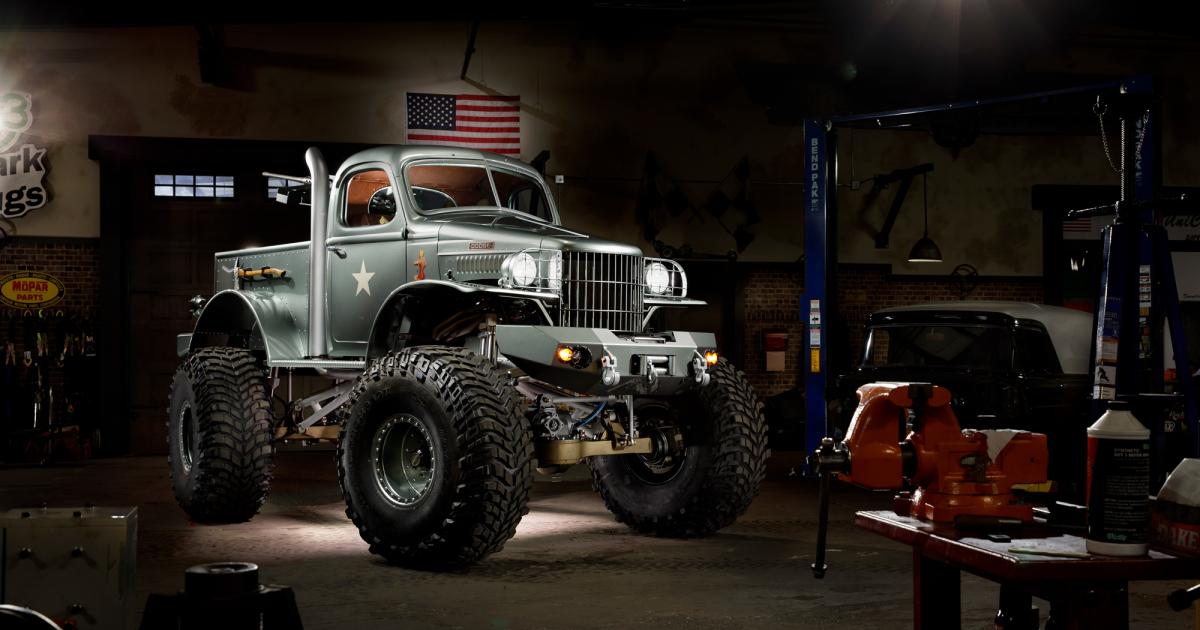 Stacey David's Sgt. Rock | 1941 Military 1/2-ton Dodge 4×4 pickup truck